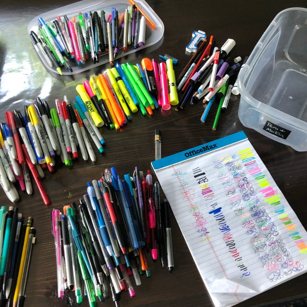 Recycling Pens & Markers – No Makeup Mama